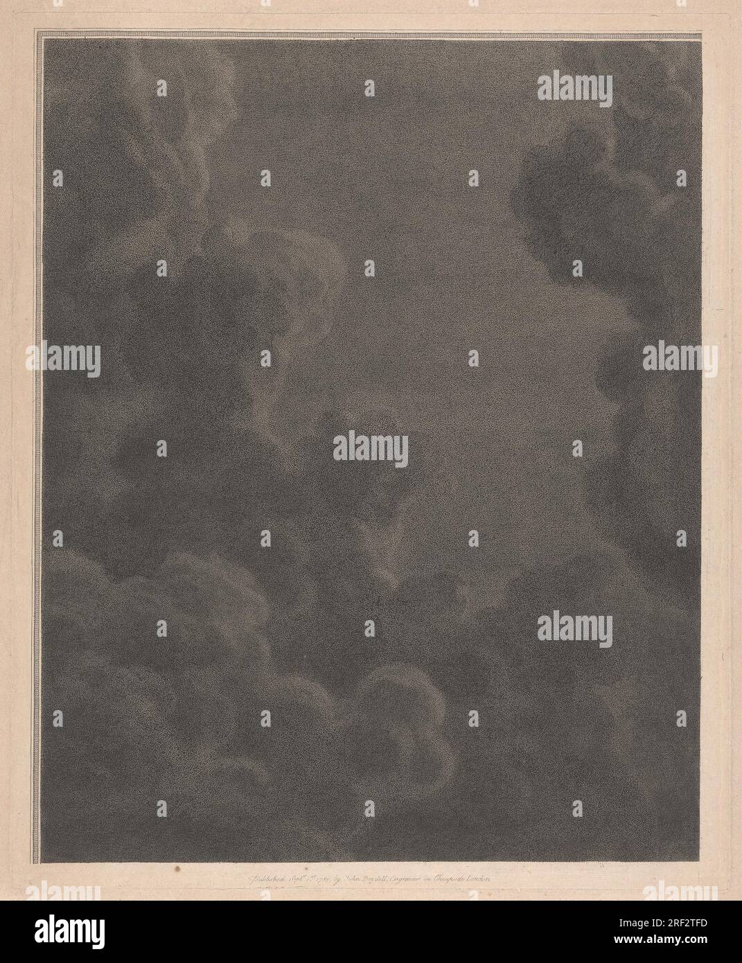 West Window of the Chapel, New College Oxford, Clouds, Part of the ...