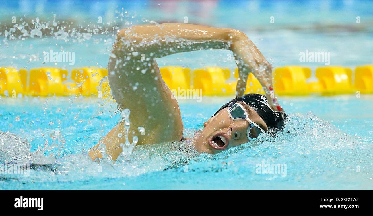 Great Britain's Bethany Firth in action during the Women's 200m S14 ...
