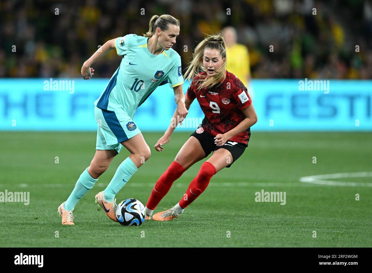 Melbourne, Australia. 31st July, 2023. Emily Van Egmond of Australia ...