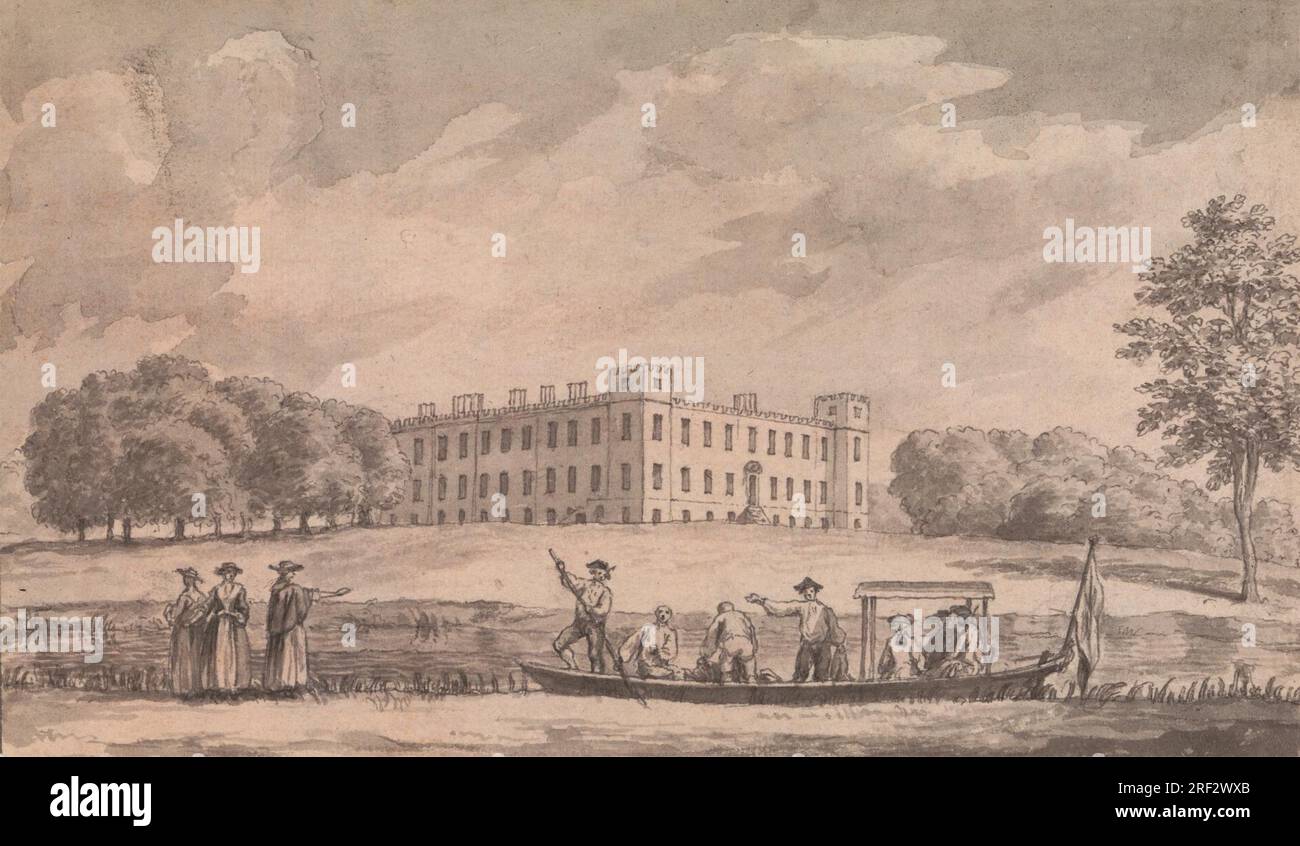 Sion House by Samuel Wale Stock Photo - Alamy