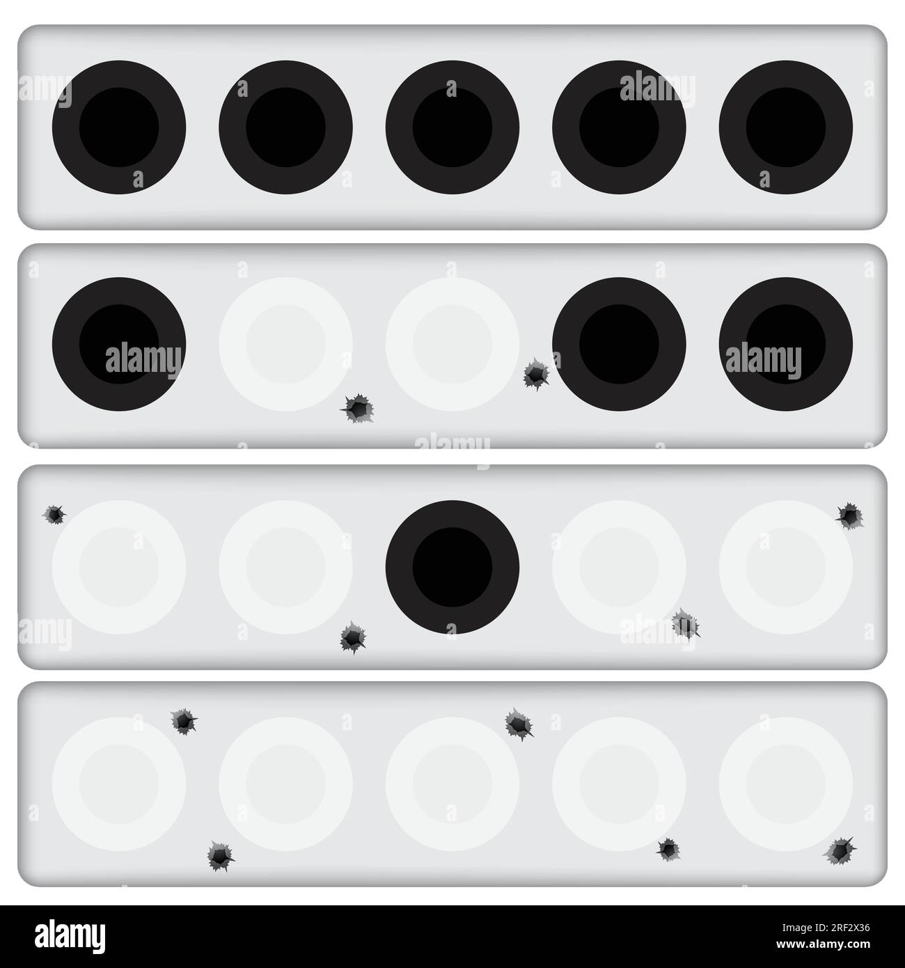 Biathlon targets hi-res stock photography and images - Alamy