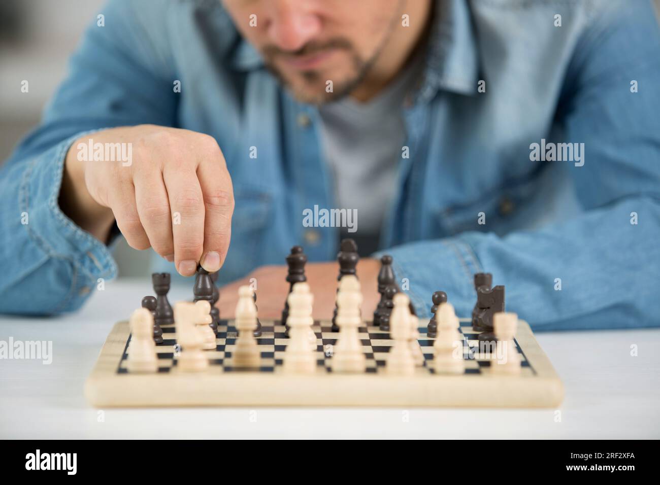 Chess piece knowledge and strategy hi-res stock photography and images ...