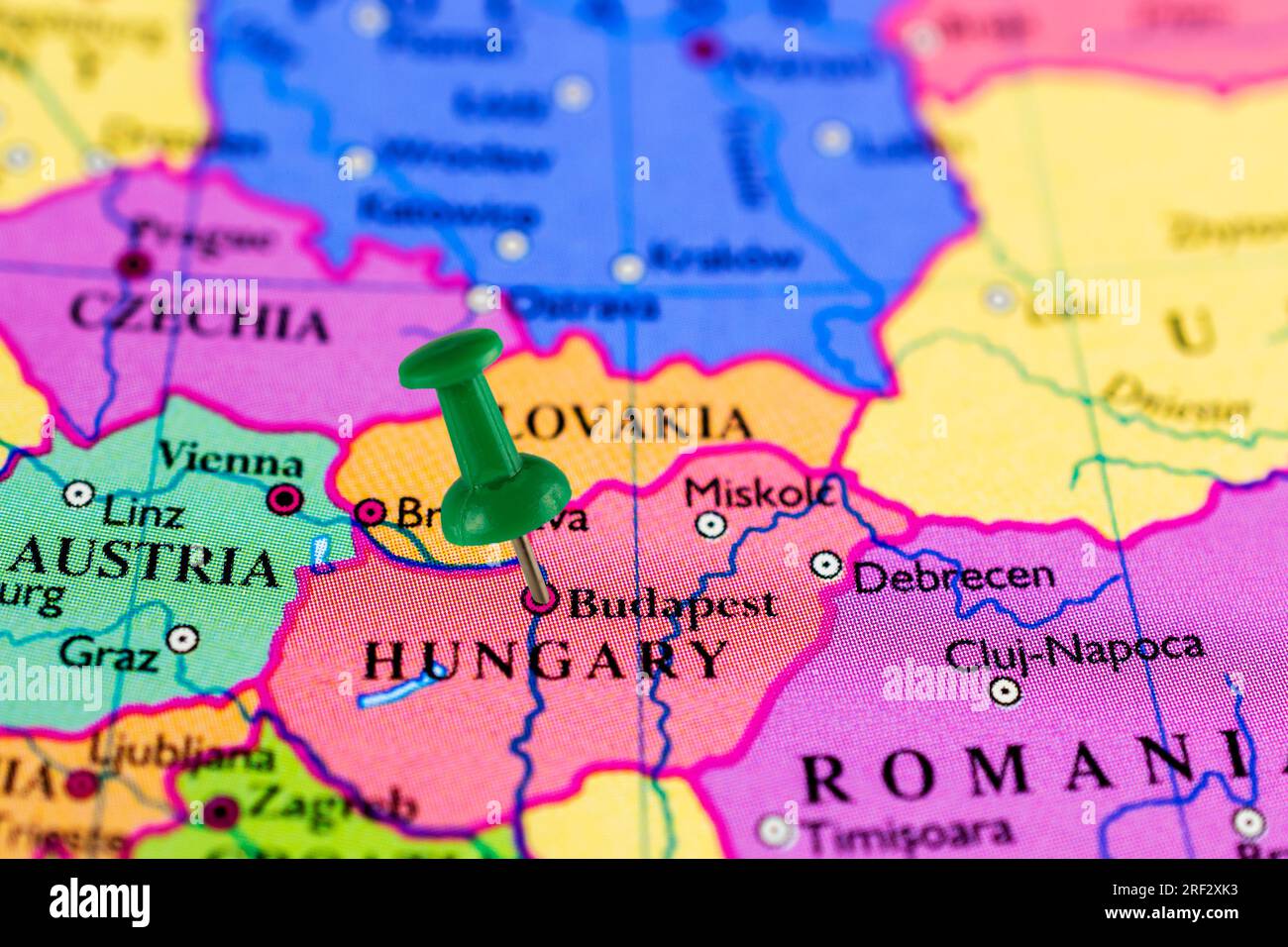 XXX map. XXX pin map. Close up of XXX map with red pin. Map with red pin point of XXX in YYY ...