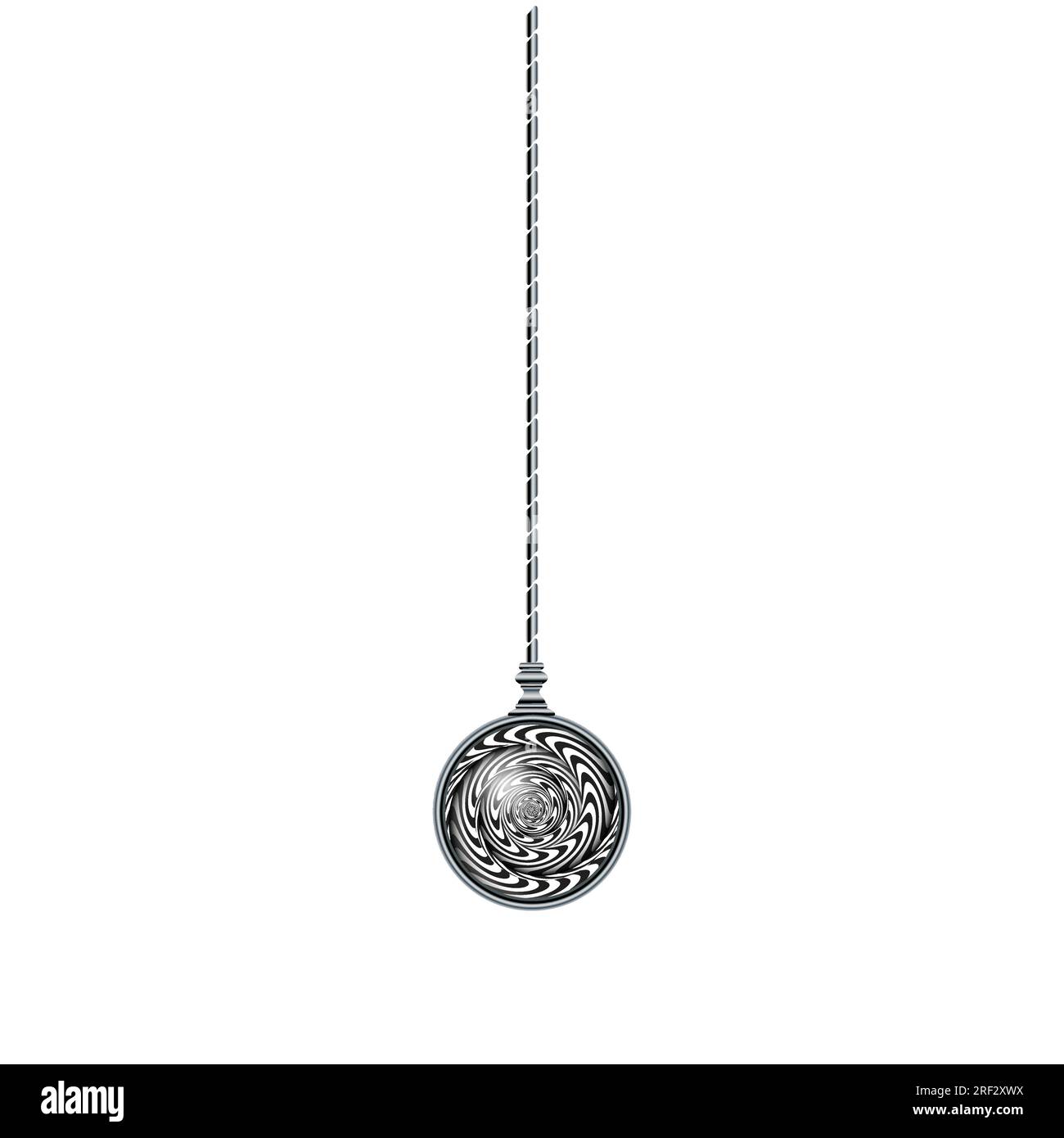 Hypnosis spiral pendulum set Stock Vector Image & Art - Alamy