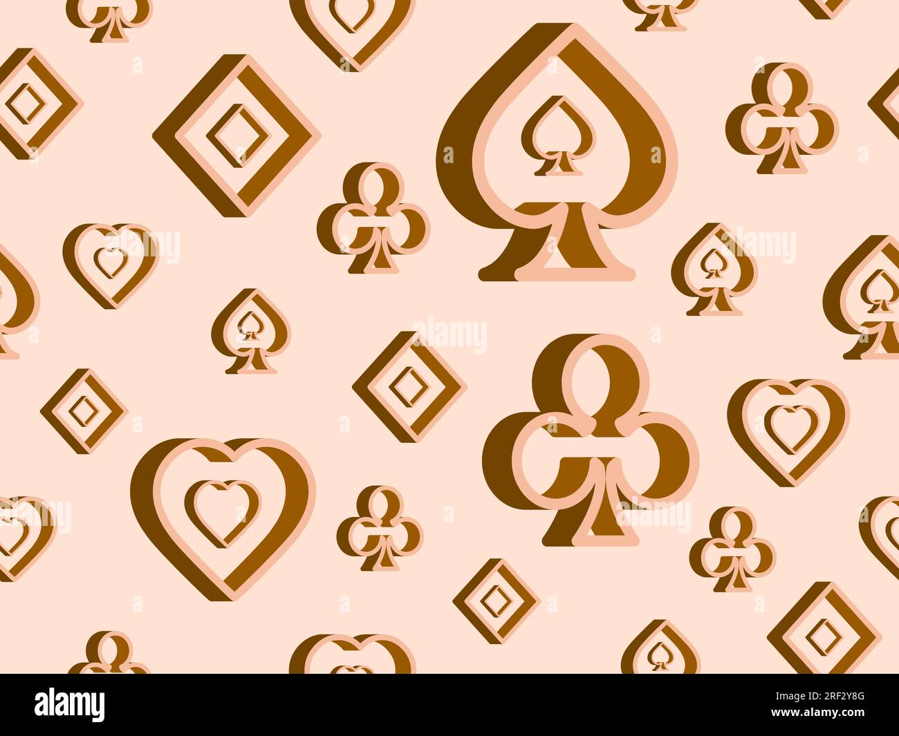 Playing cards icon isometric 3d Stock Vector Images - Alamy