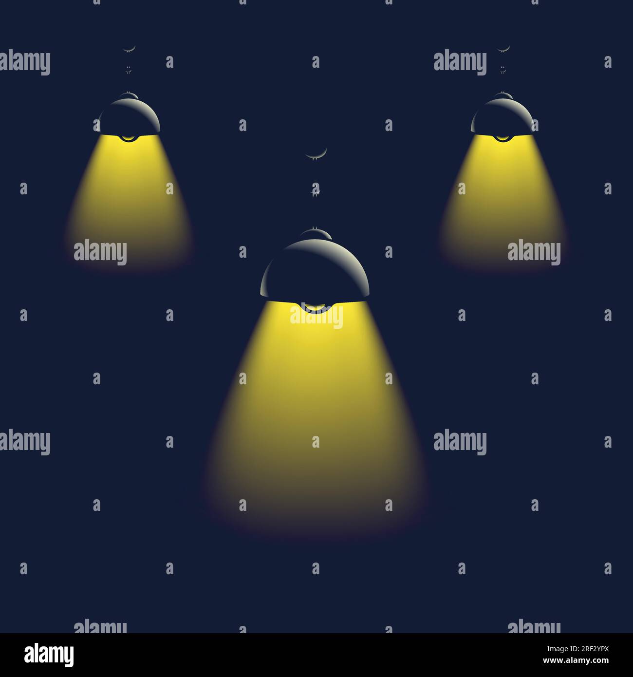 Lamp with light gradients background Stock Vector Image & Art - Alamy