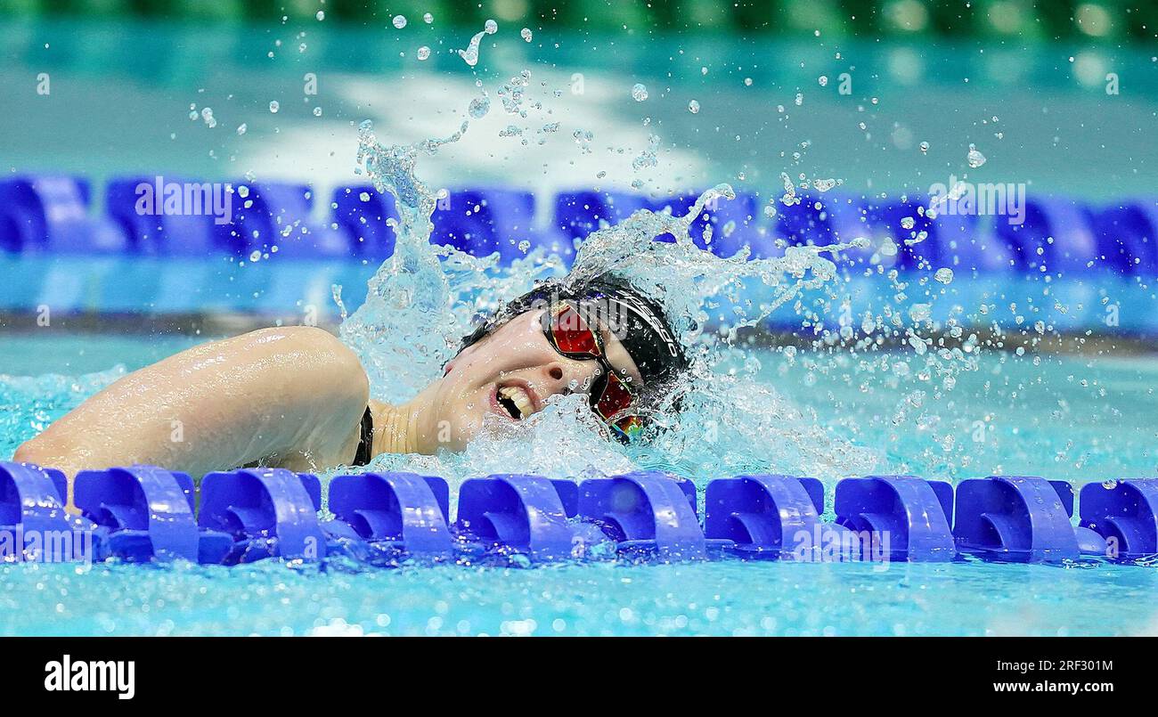 Great Britain's Scarlett Humphrey in action during the Women's 50m S11 ...