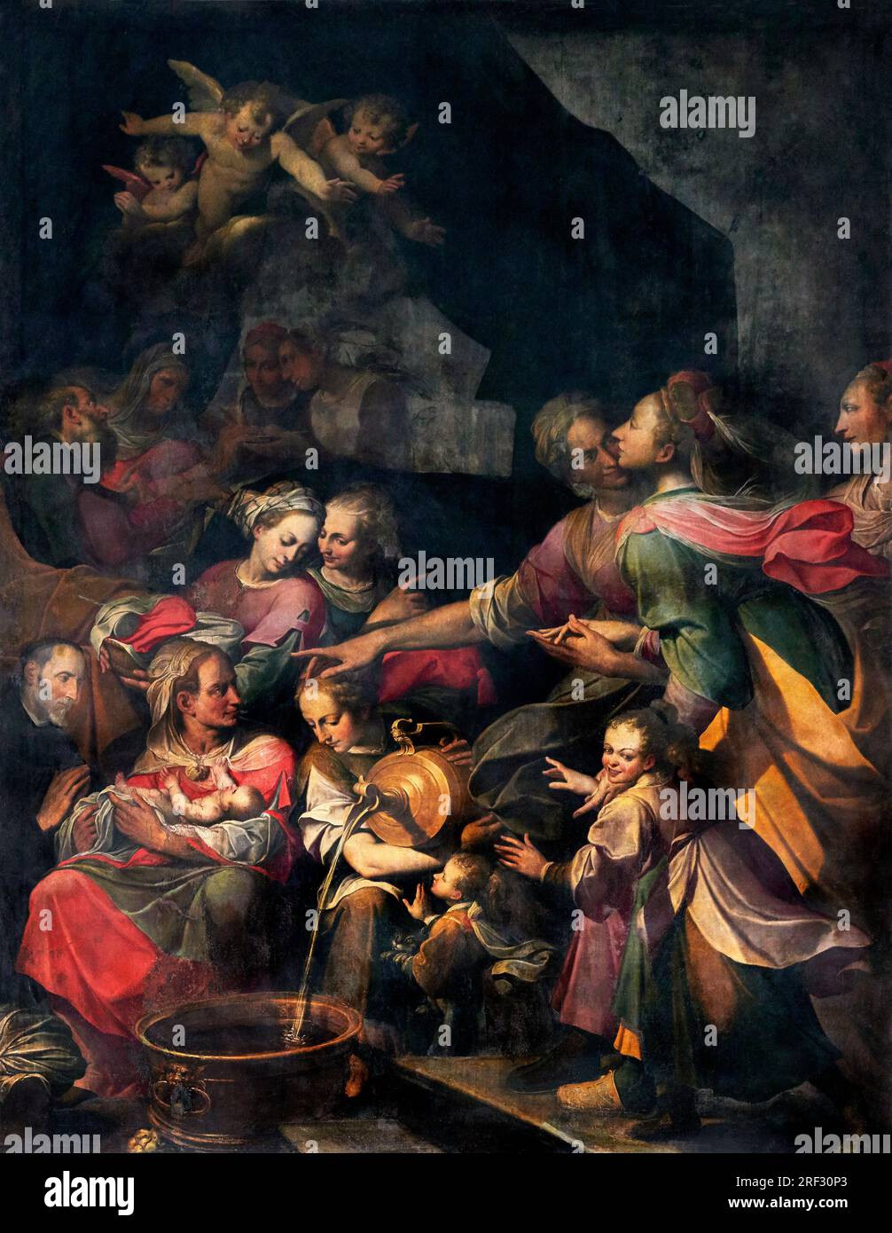 Natività della Vergine - olio su tela - Camillo Procaccini - 1618 ...