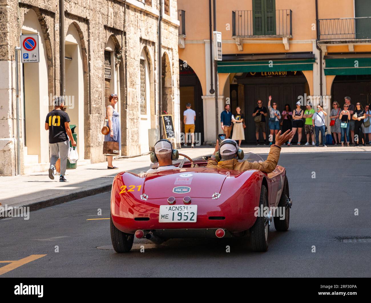 1952 ERMINI 1100 SPORT, Mille Miglia 2023, day5 at Brescia Stock Photo ...