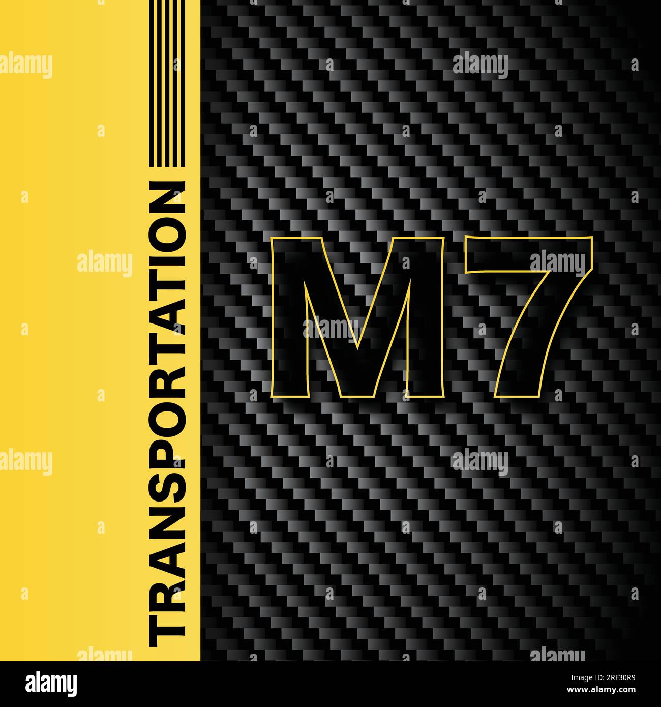 Abstract carbon texture with yellow text Stock Vector Image & Art - Alamy