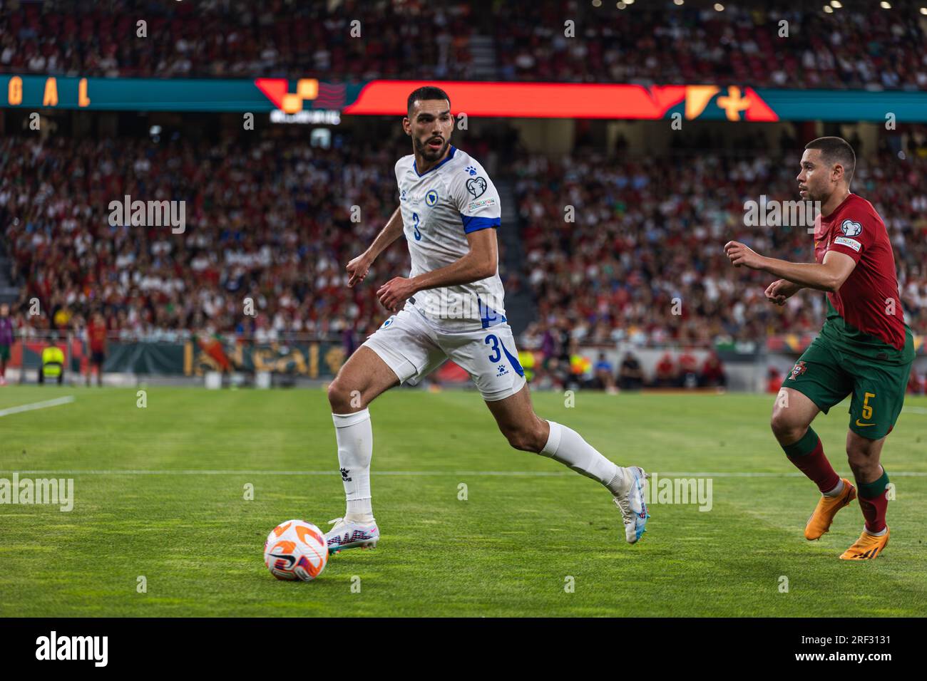 Adrian Leon Barisic during UEFA Euro 2024 Qualification game between ...