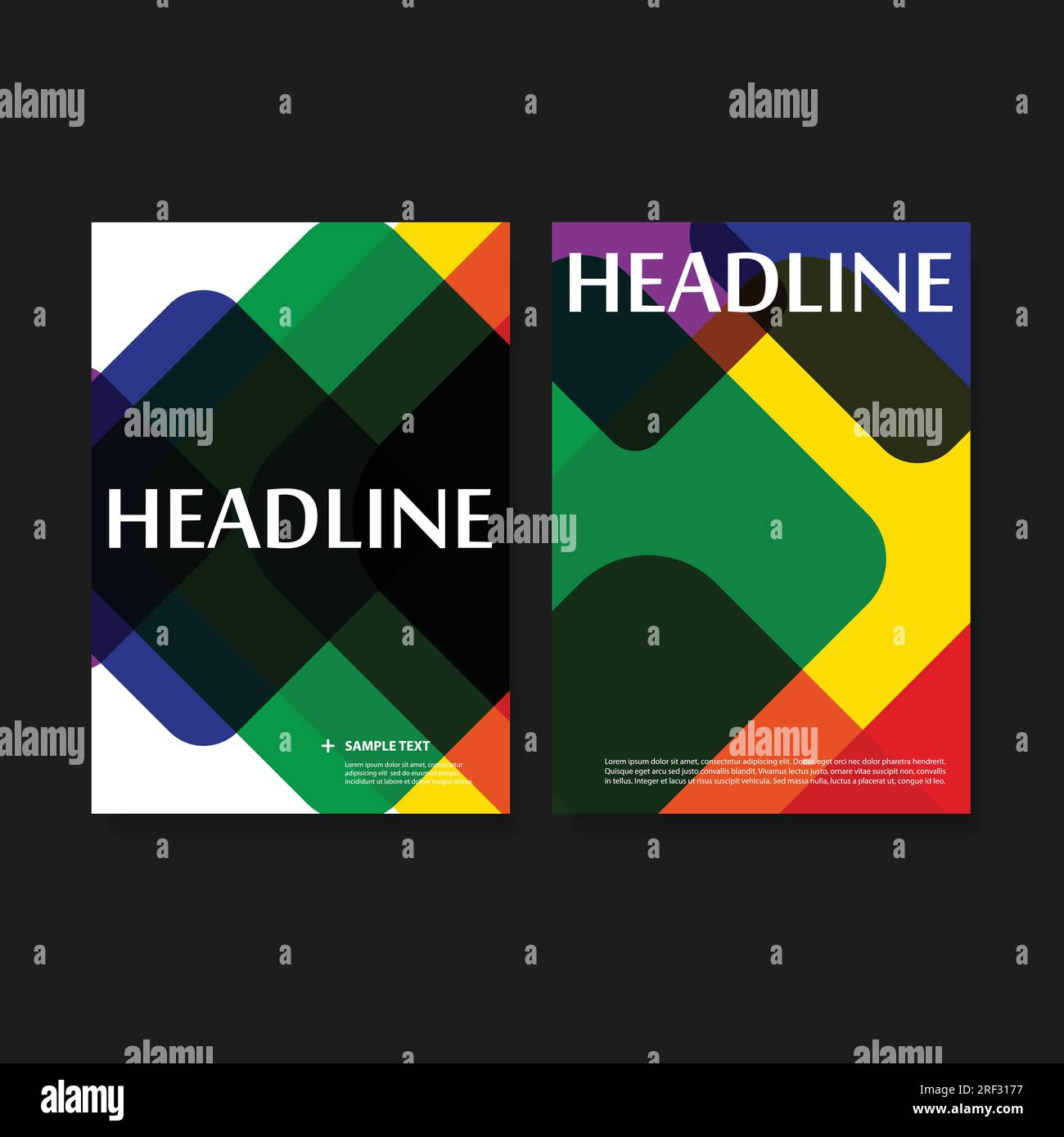 Promotional flyer design hi-res stock photography and images - Alamy