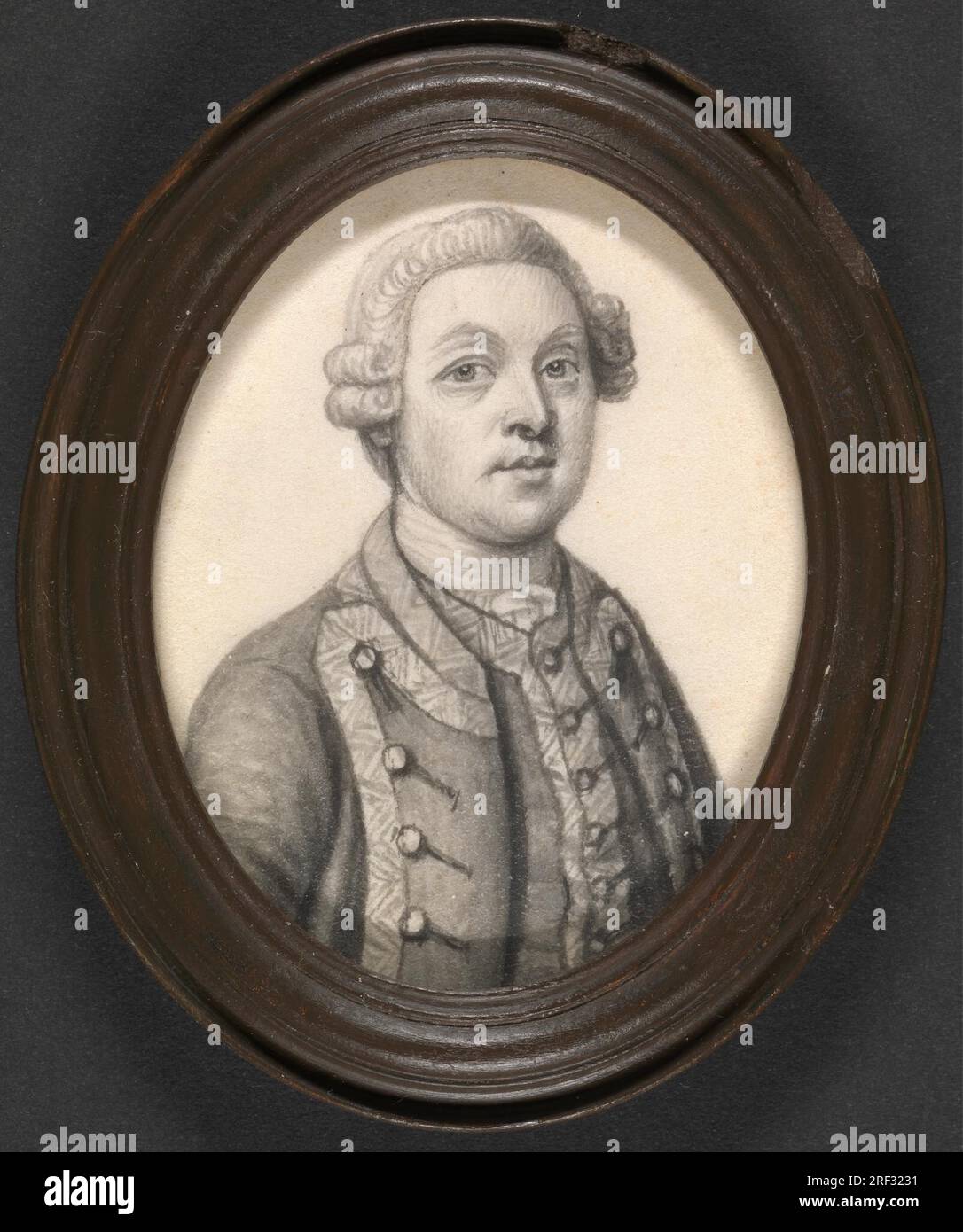 Portrait of a Gentleman circa 1747 by James Ferguson Stock Photo - Alamy