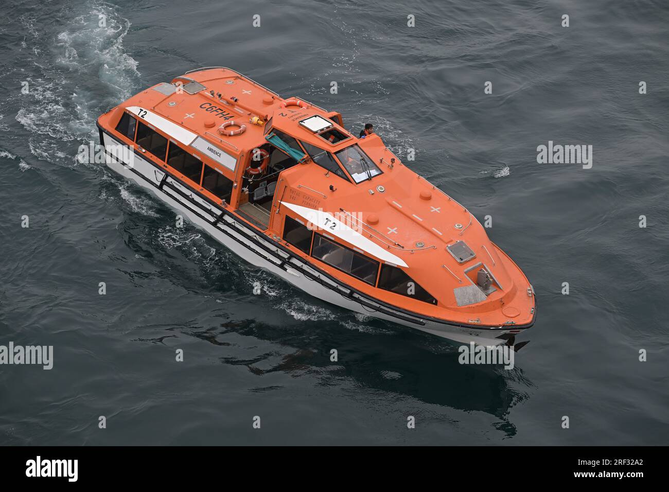 A cruise ships tender boat Stock Photo - Alamy
