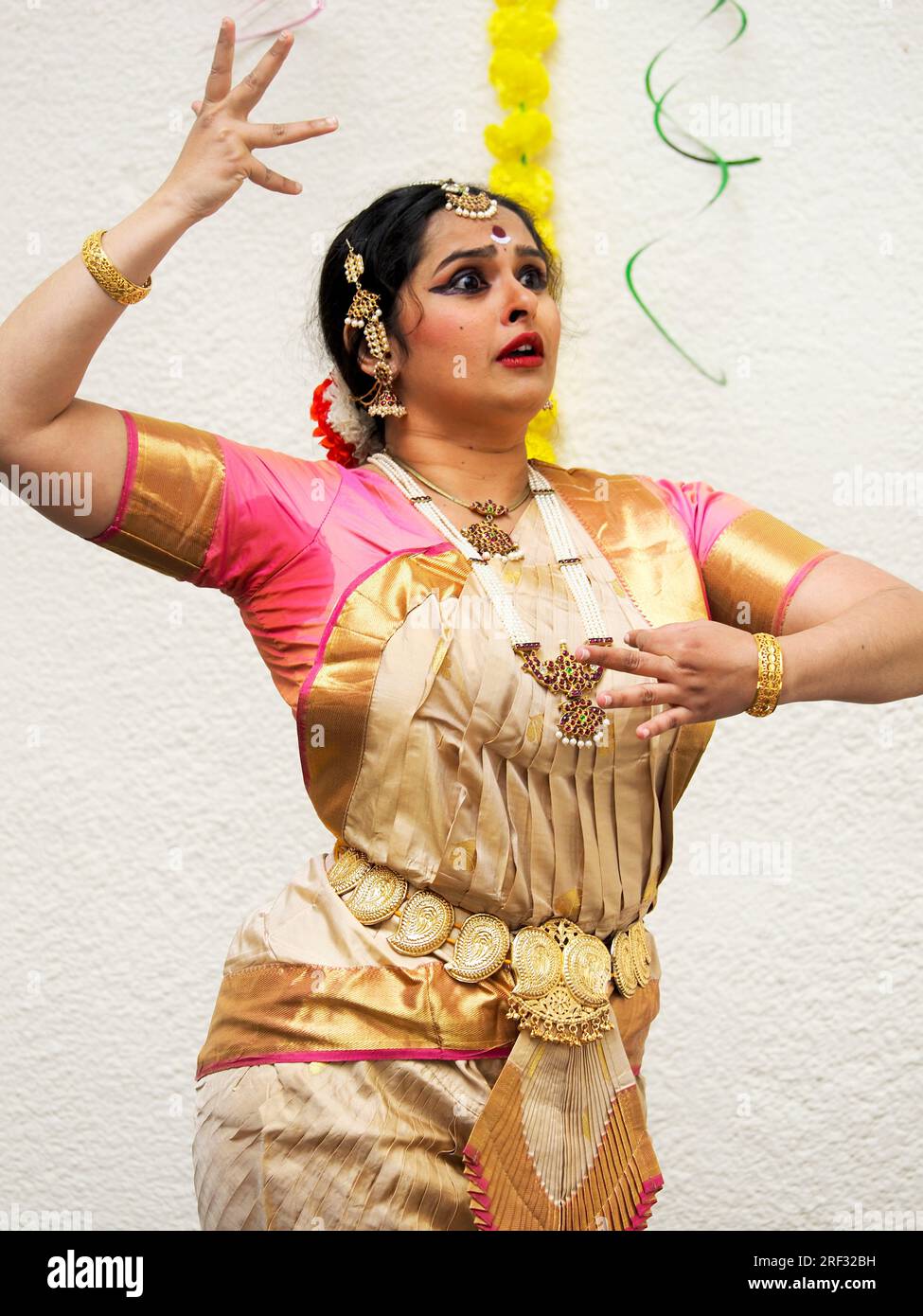 Harrogate, North Yorkshire, England 30 July 2023 Indian Dance ...