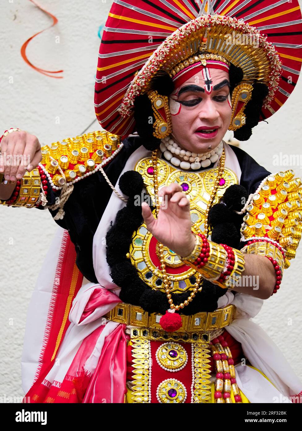 Harrogate, North Yorkshire, England 30 July 2023 Indian Dance ...