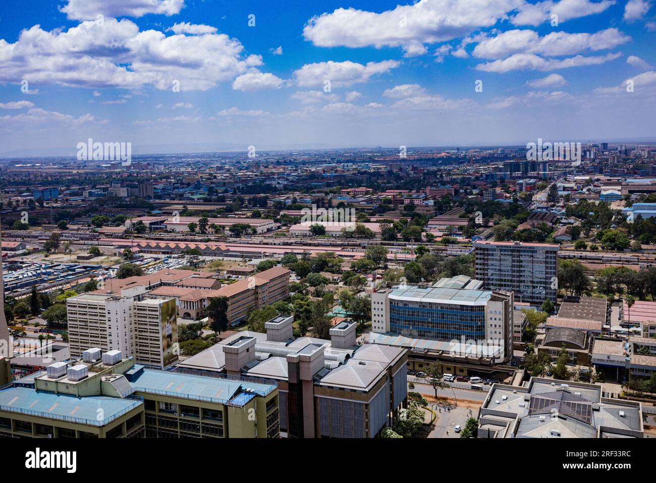 Nairobi skyline at night hi-res stock photography and images - Alamy