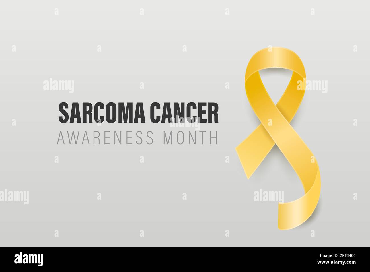 Sarcoma, Bone Cancer Banner, Card, Placard with Vector 3d Realistic ...