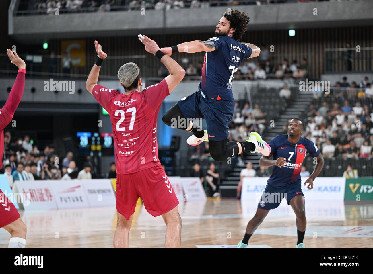 Ariake Arena Tokyo, Japan. 31st July, 2023. Elohim Prandi (PSG), JULY ...