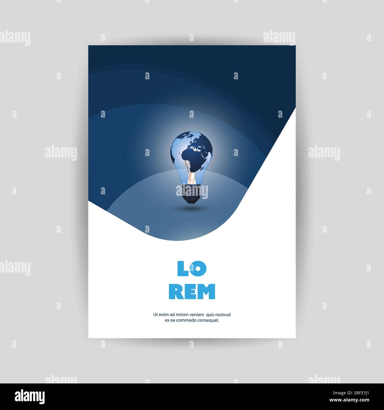 Modern Style Technology Cover Design for Your Business - Applicable for ...