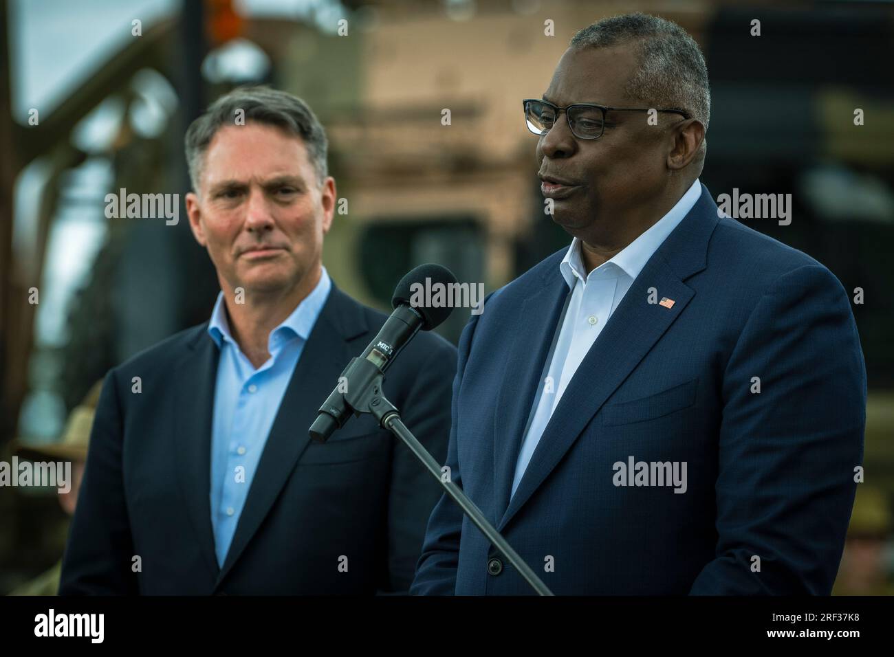 Townsville, Australia. 30th July, 2023. U.S. Secretary of Defense Lloyd ...
