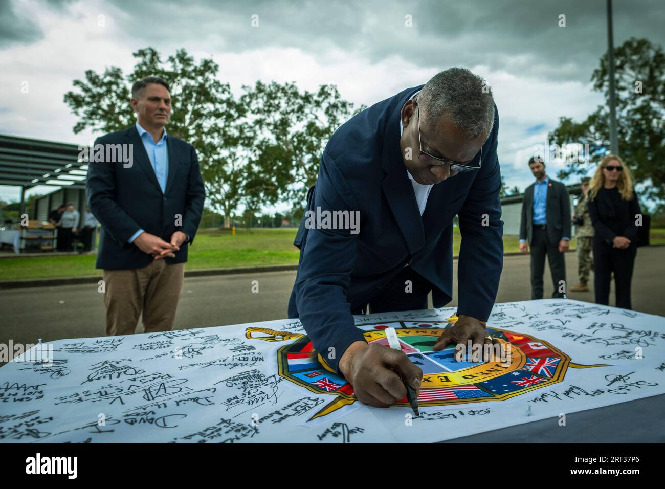 Townsville, Australia. 30th July, 2023. U.S. Secretary of Defense Lloyd ...