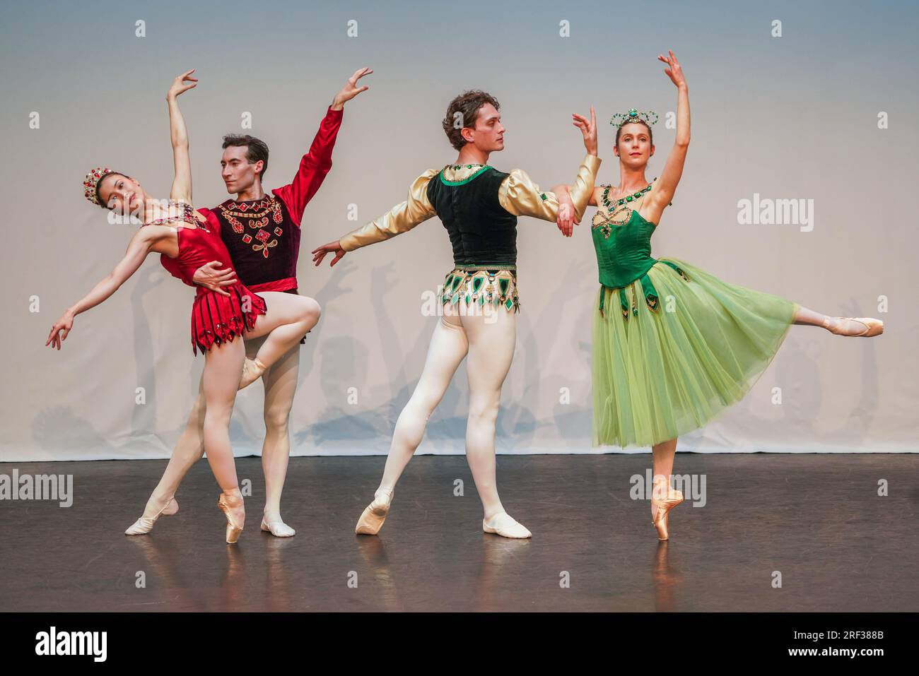 London UK. 31 July 2023 Ako Kondo, Brett Chynoweth, Callum Linane and ...