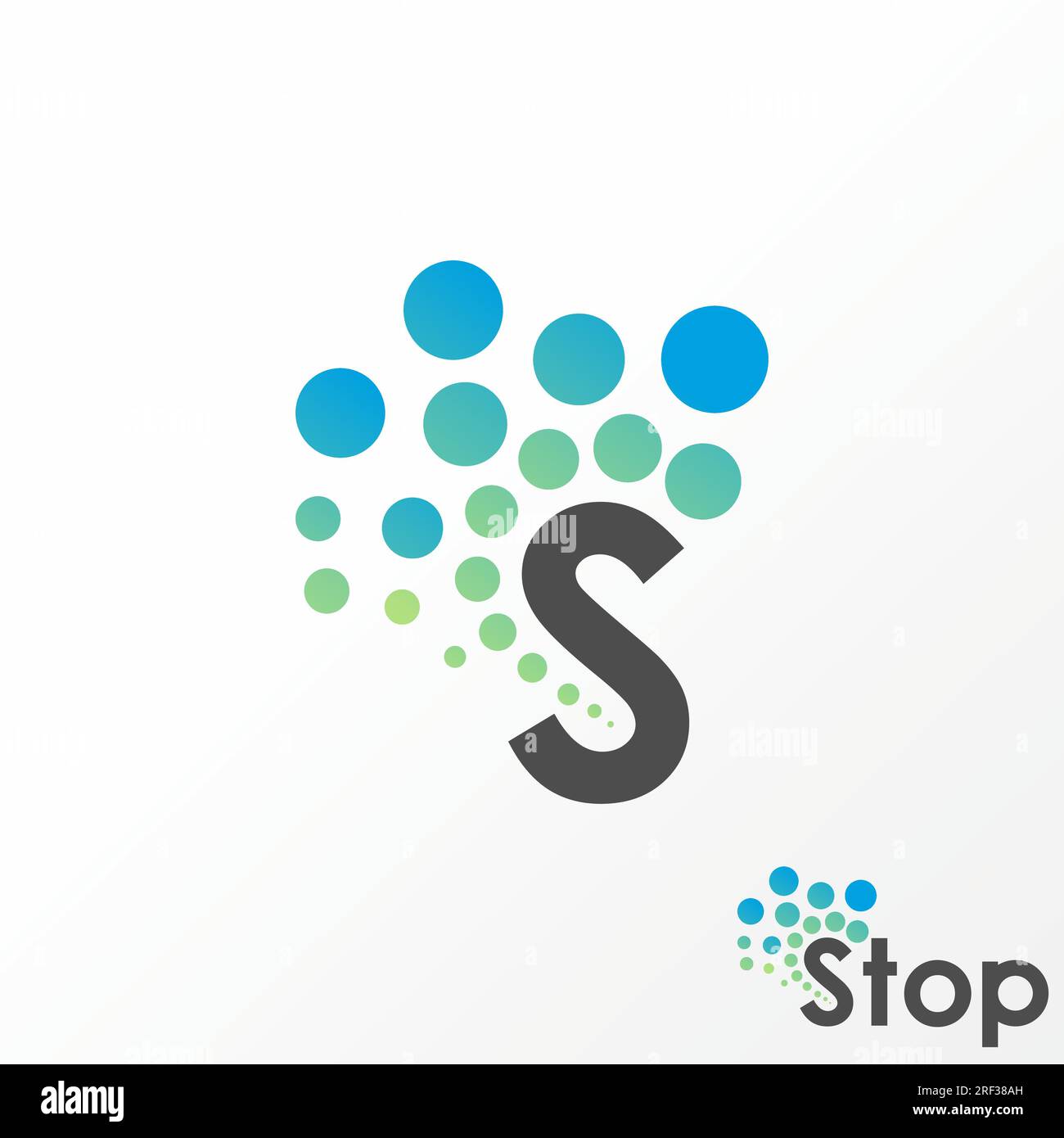 Logo design graphic concept creative abstract premium vector stock ...
