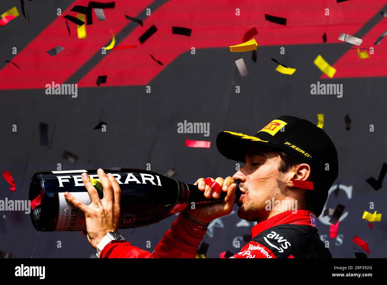 Podium f1 champagne hi-res stock photography and images - Alamy