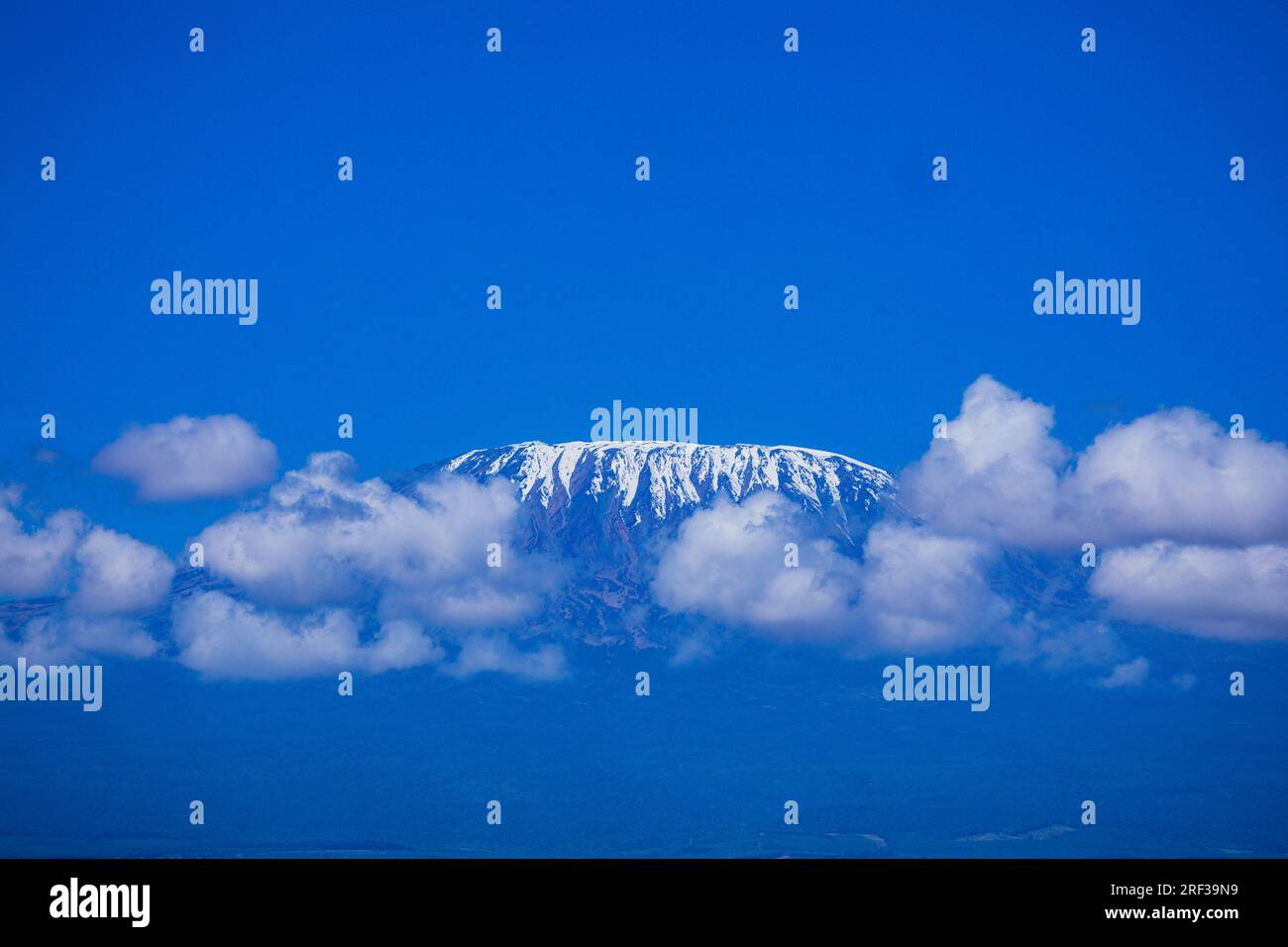 Mount Kilimanjaro Dormant Volcano In the United Republic Of Tanzania ...