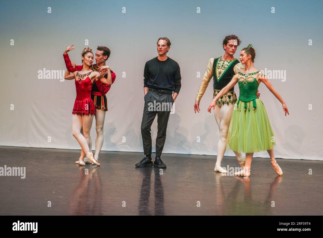 London UK. 31 July 2023 David Hallberg Artistic Director of the ...