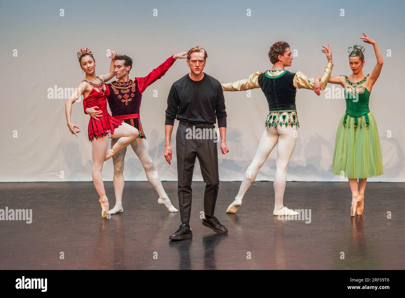 London UK. 31 July 2023 David Hallberg Artistic Director of the ...