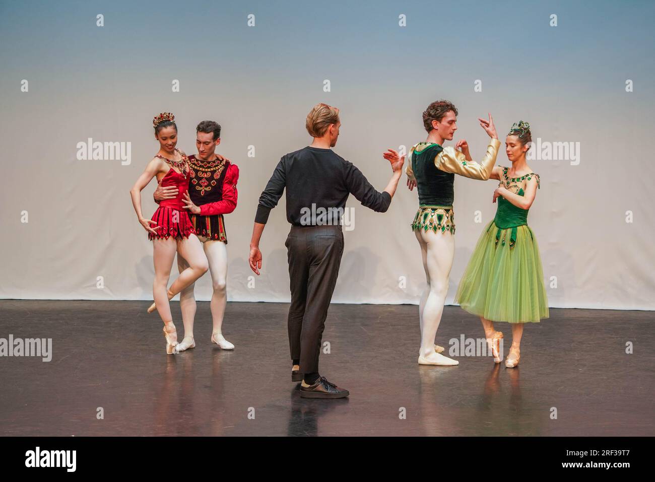 London UK. 31 July 2023 David Hallberg Artistic Director of the ...