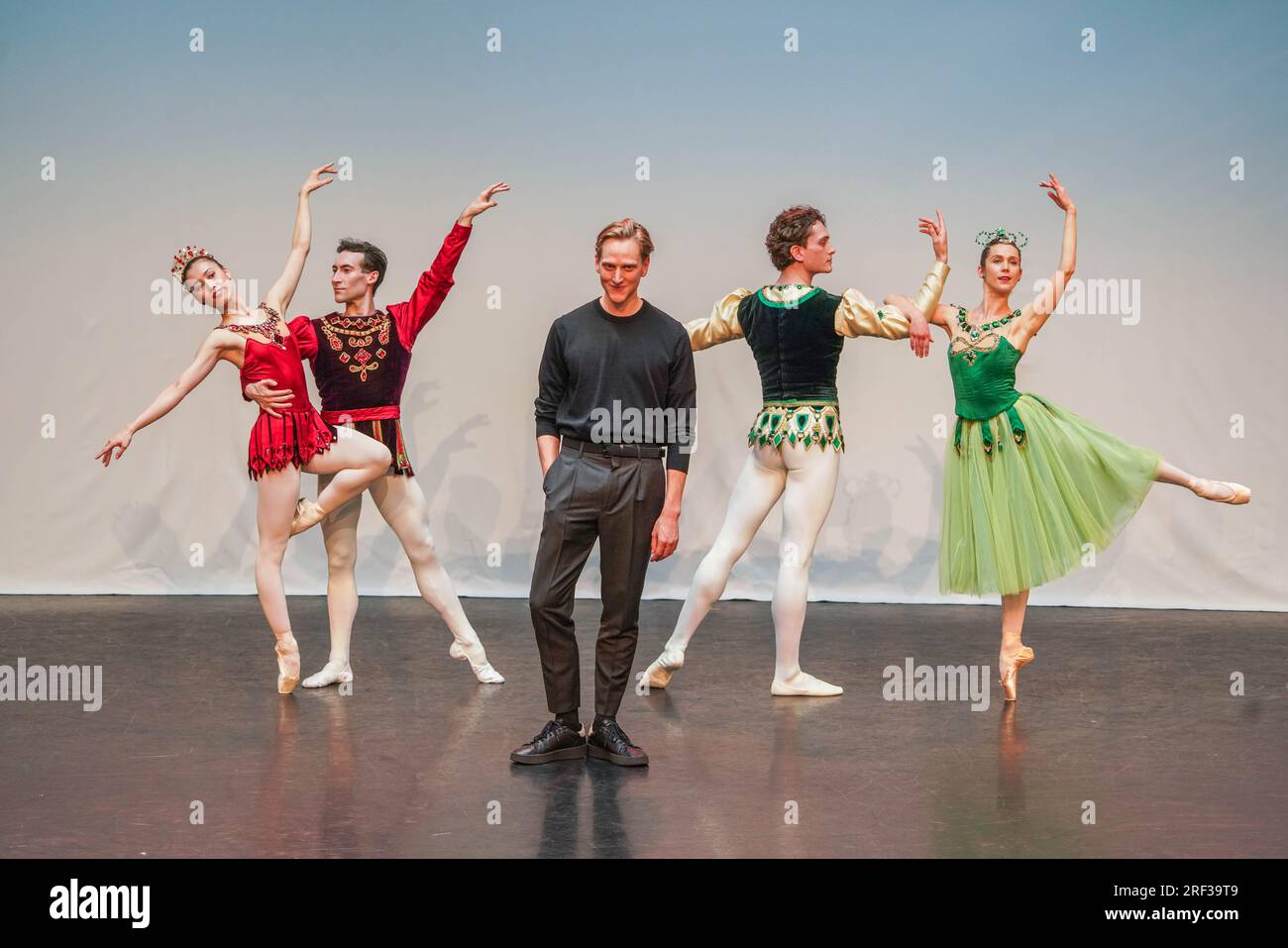 London UK. 31 July 2023 David Hallberg Artistic Director of the ...