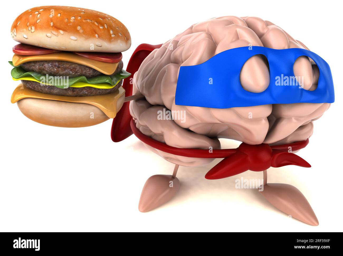 Brain hamburger hi-res stock photography and images - Alamy