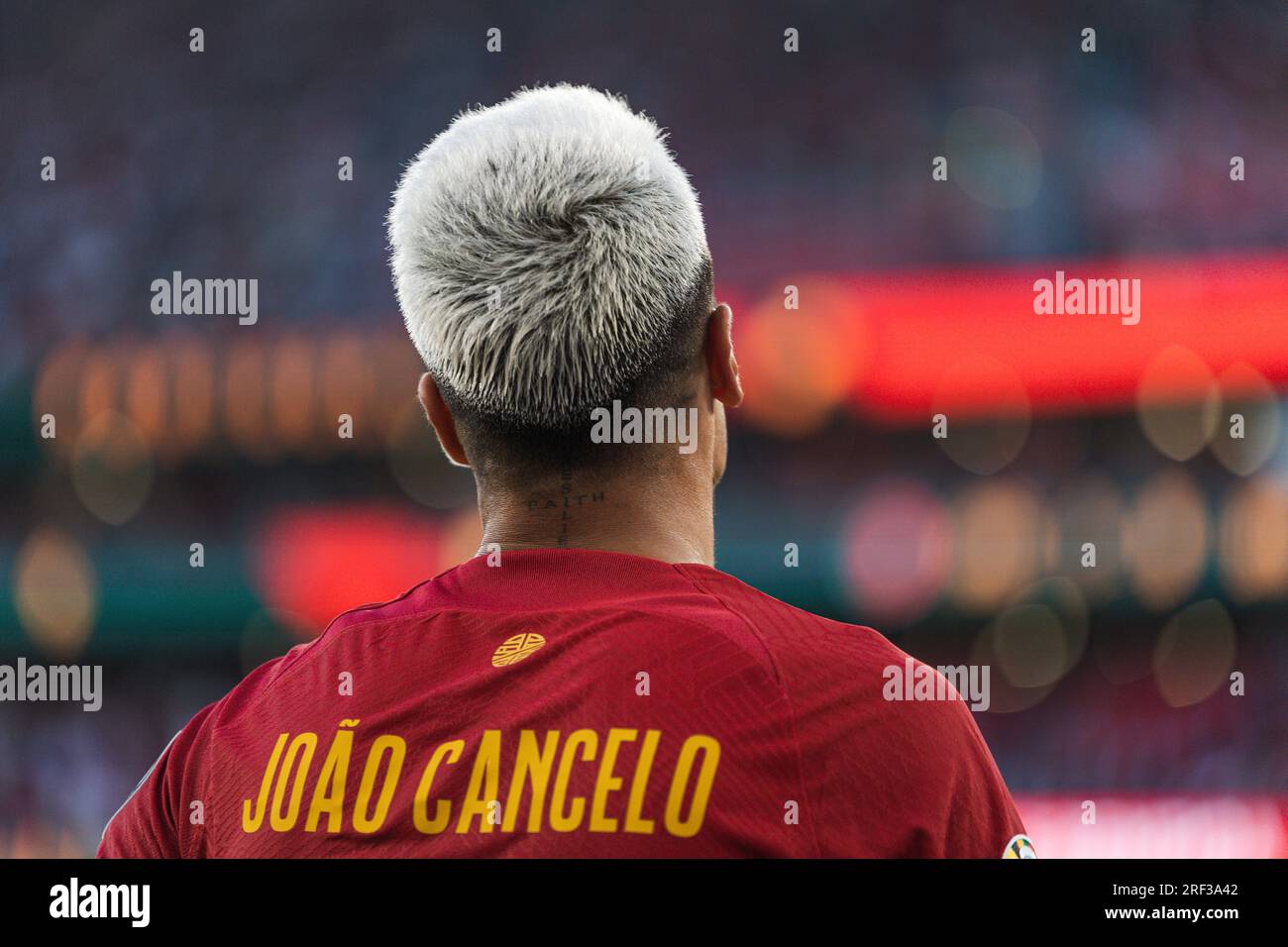 Joao Cancelo during UEFA Euro 2024 Qualification game between national ...