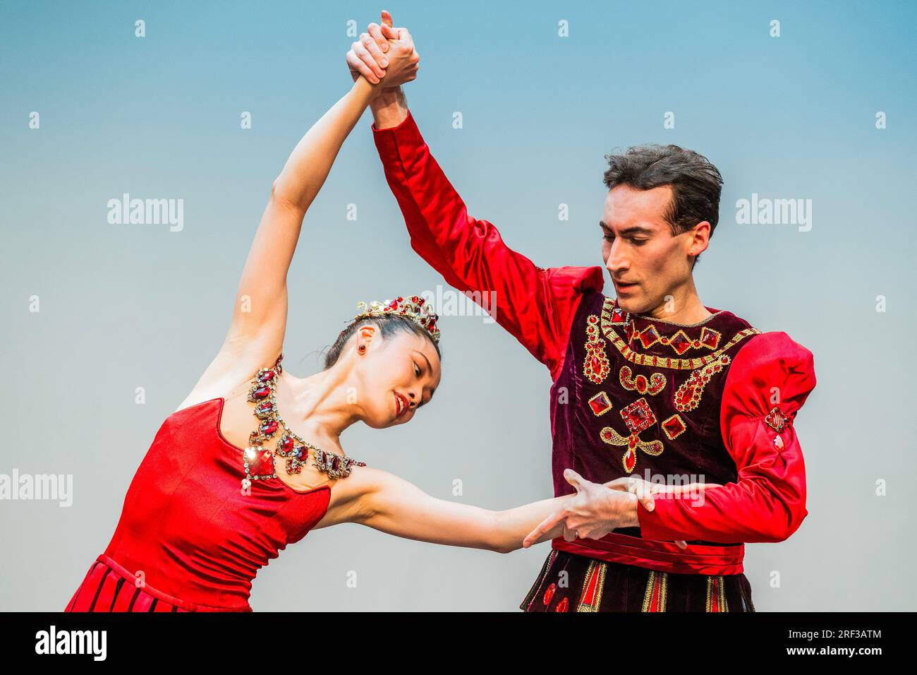 London, UK. 31st July, 2023. Rubies pas de deux from Balanchine's ...