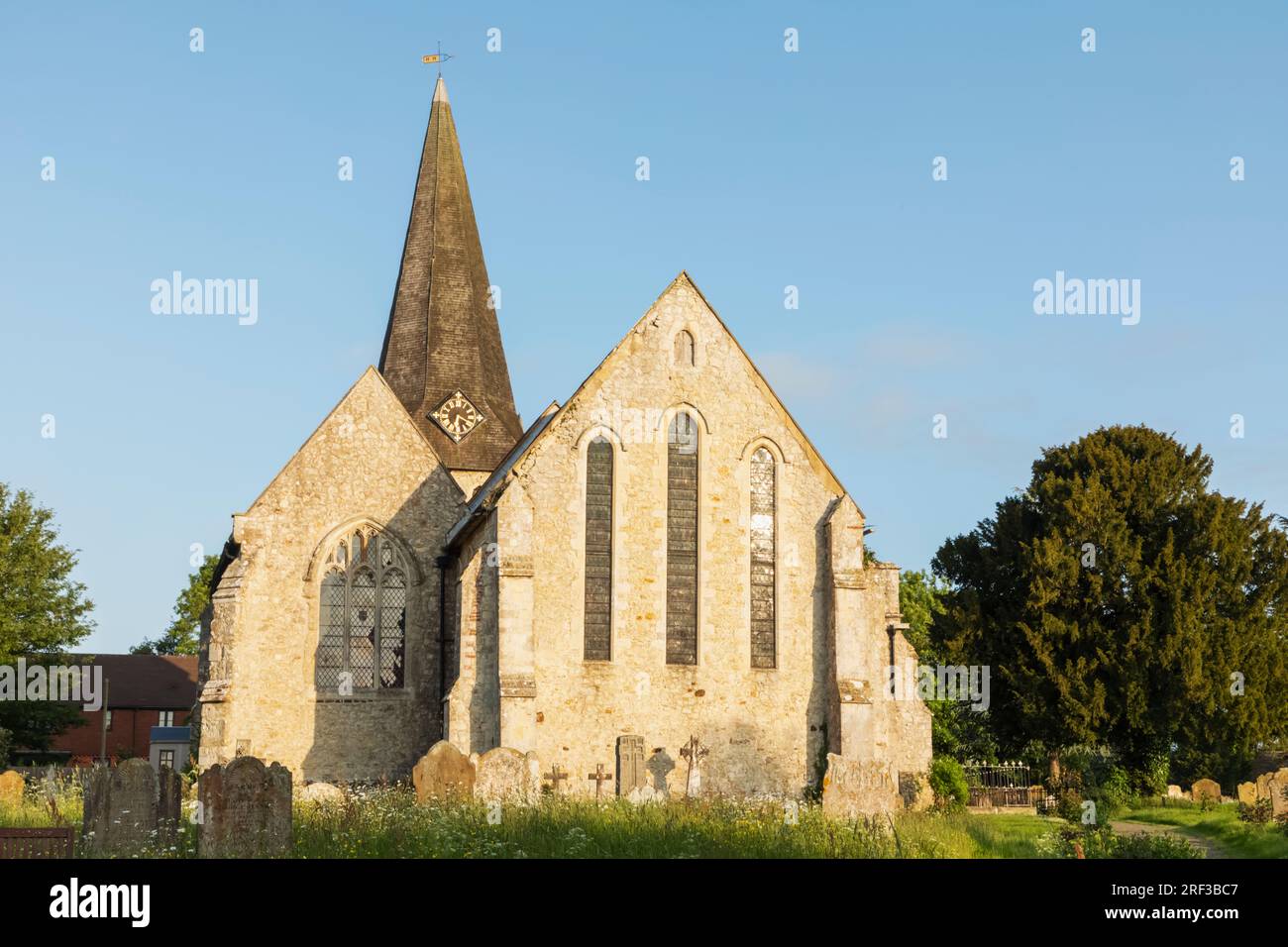 England, Kent, Woodchurch Village, All Saints Church Stock Photo - Alamy
