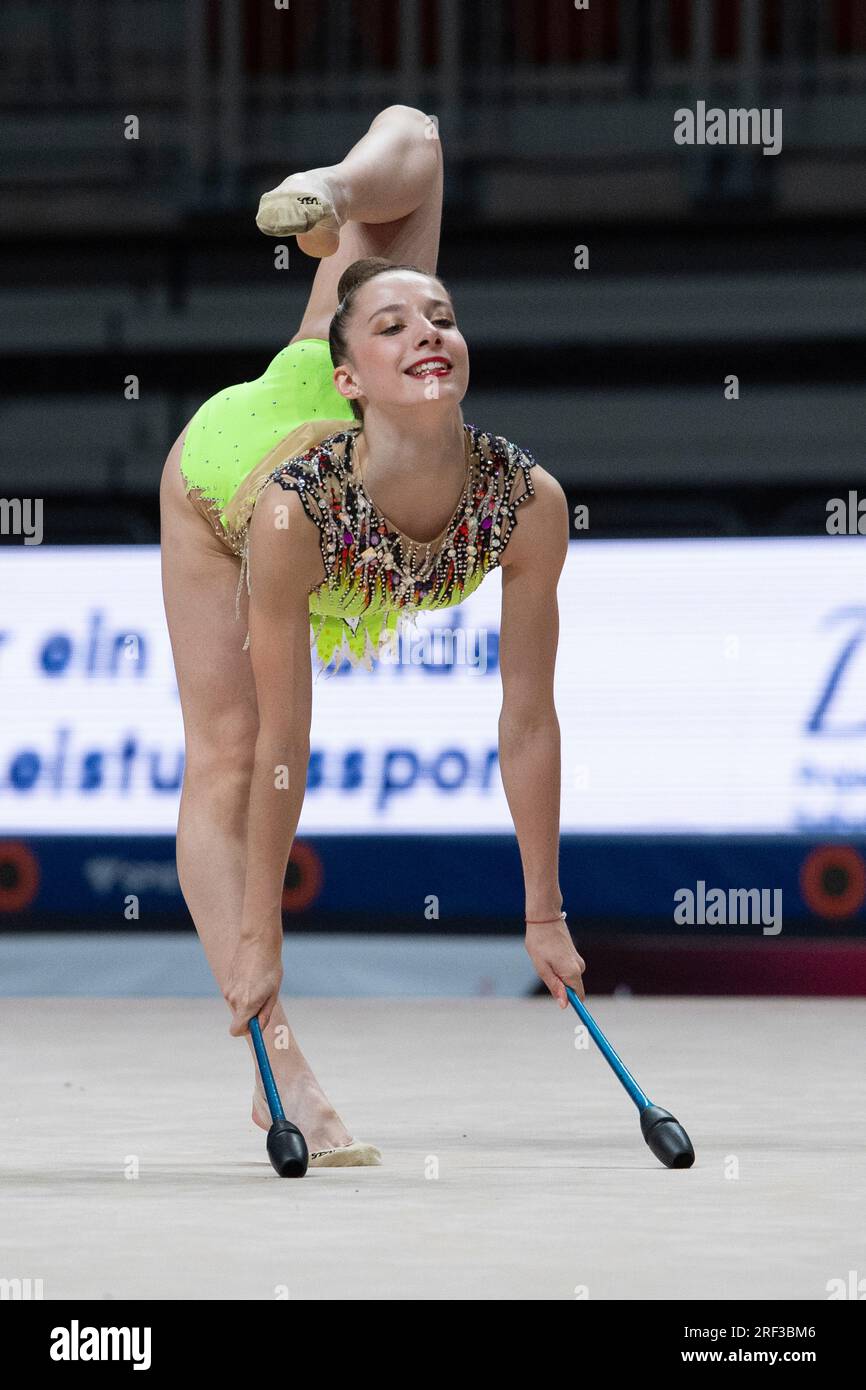 Neele ARNDT, Berlin TSC, club action, gymnastics, rhythmic gymnastics ...