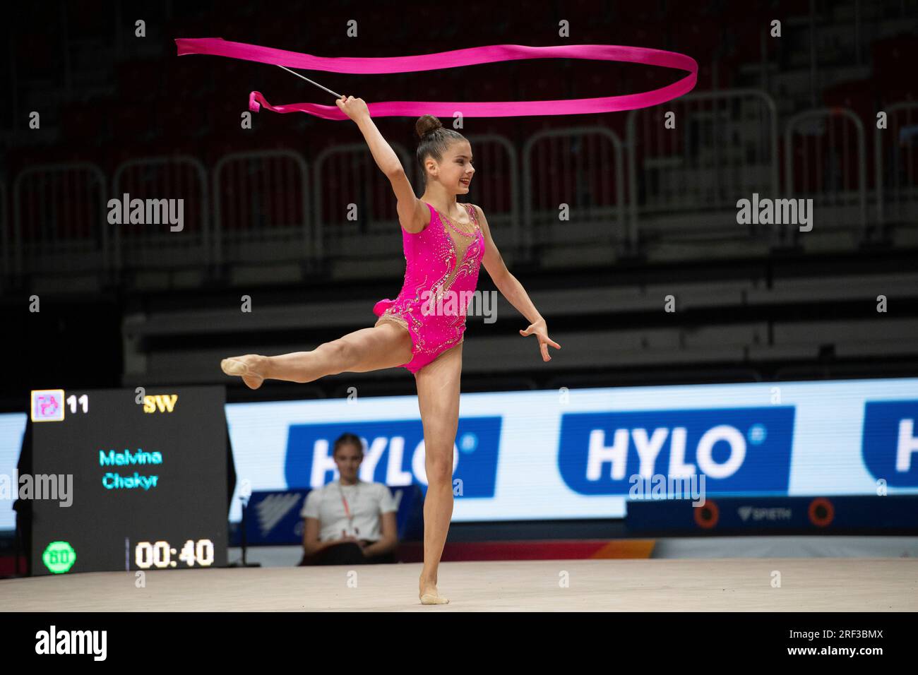 Malvina CHAKYR, TSV Schmiden, action band, gymnastics, rhythmic ...