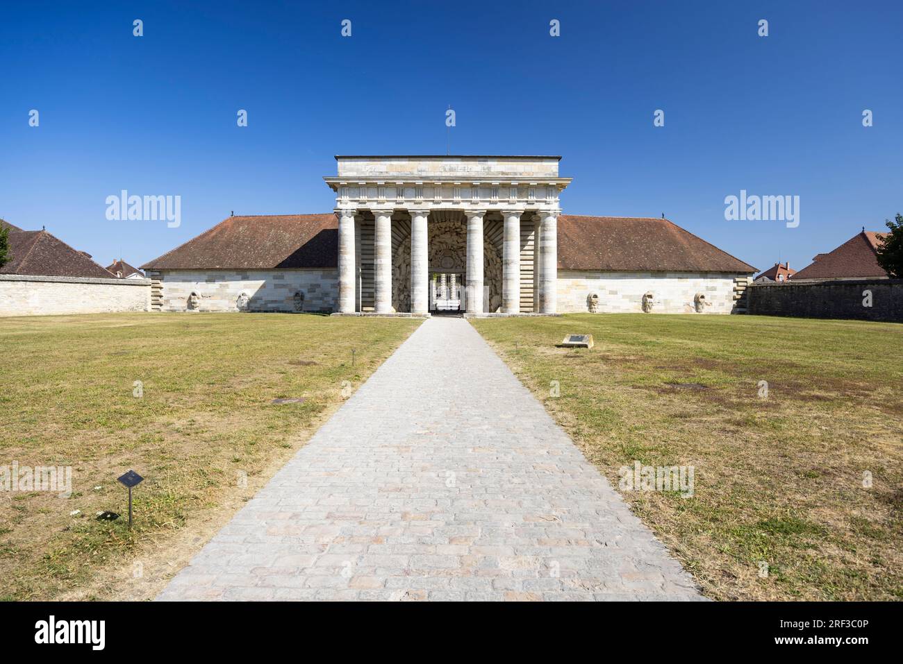 Royal salt work complex in Arc-et-Senans, UNESCO World Heritage Site ...