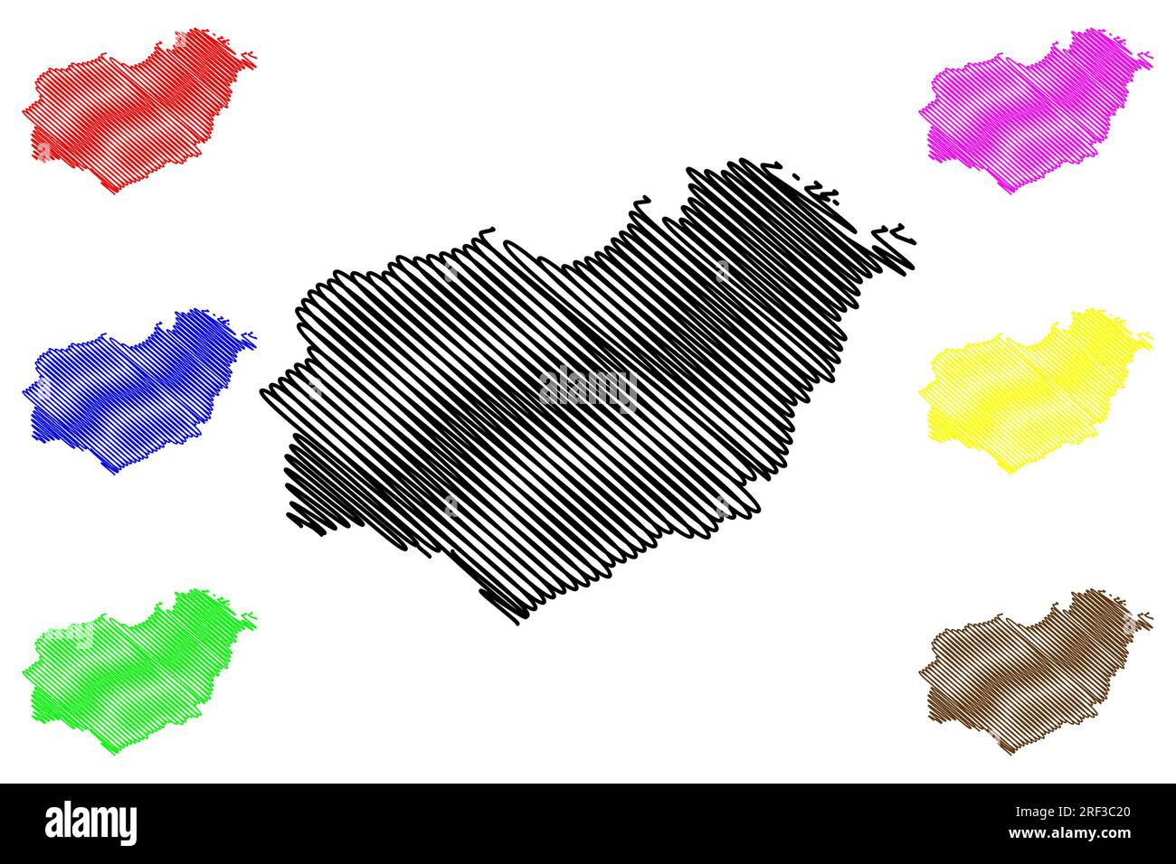 Sketch map of yorkshire hi-res stock photography and images - Alamy