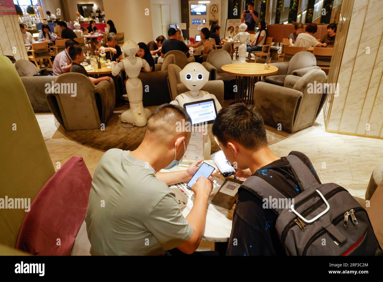 PEPPER PARLOR A UNIQUE CAFE EXPERIENCE IN THE HEART OF TOKYO Stock ...