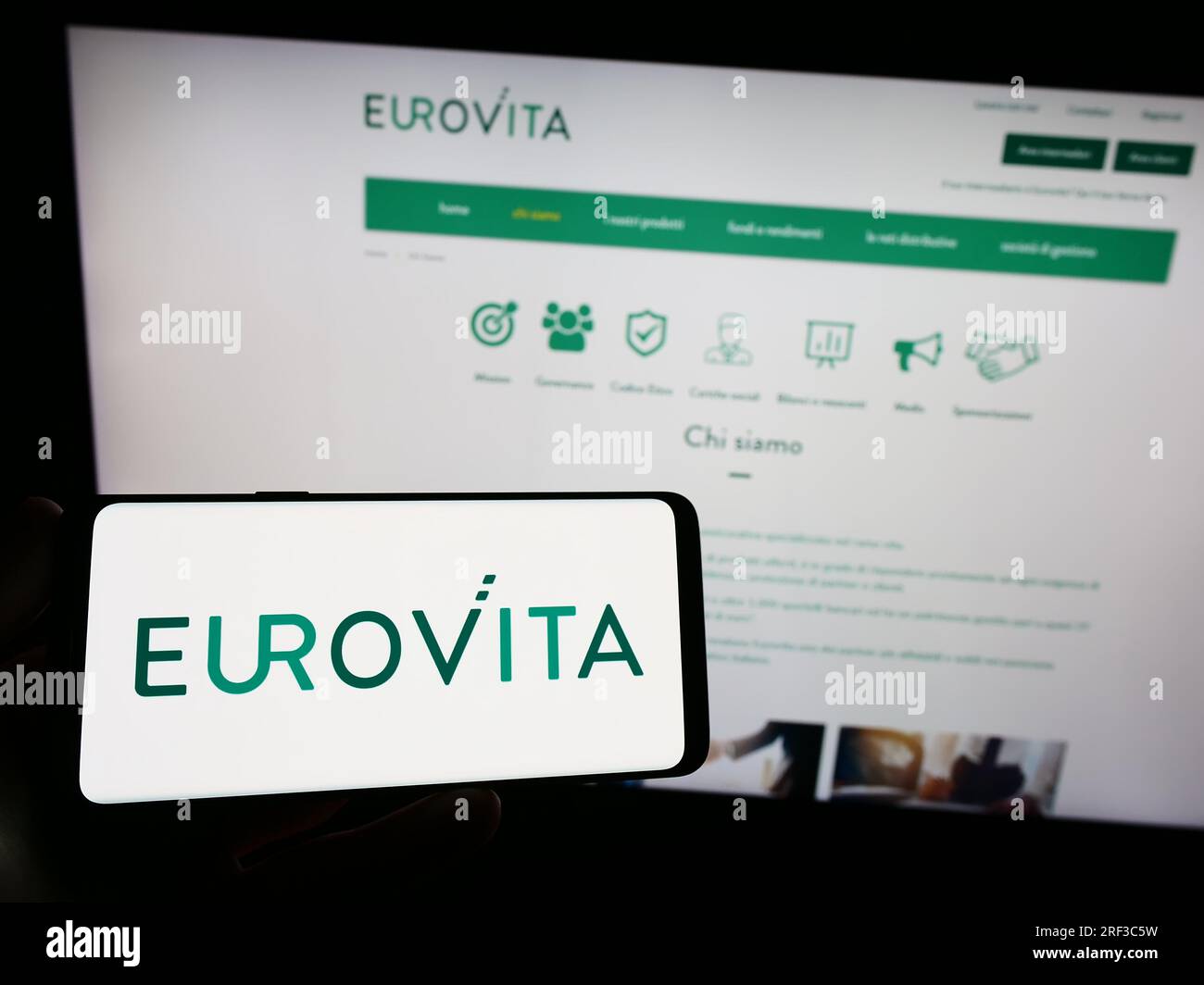 Eurovita logo hi-res stock photography and images - Alamy