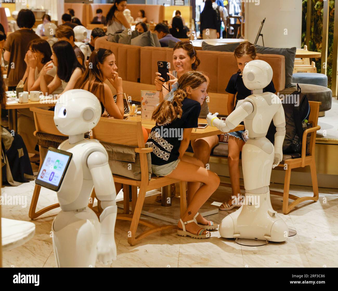 PEPPER PARLOR A UNIQUE CAFE EXPERIENCE IN THE HEART OF TOKYO Stock ...