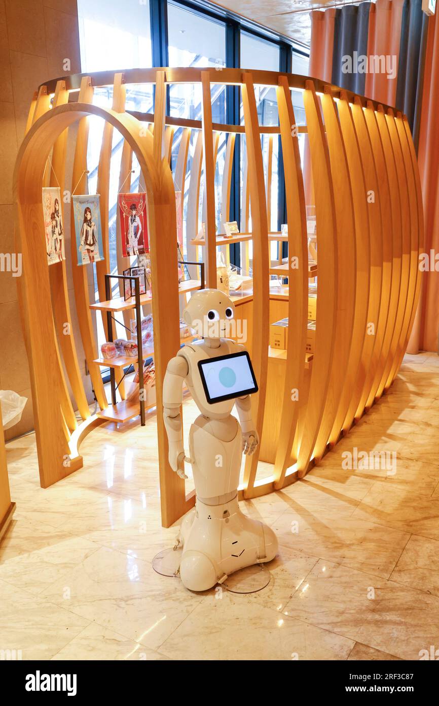 PEPPER PARLOR A UNIQUE CAFE EXPERIENCE IN THE HEART OF TOKYO Stock ...