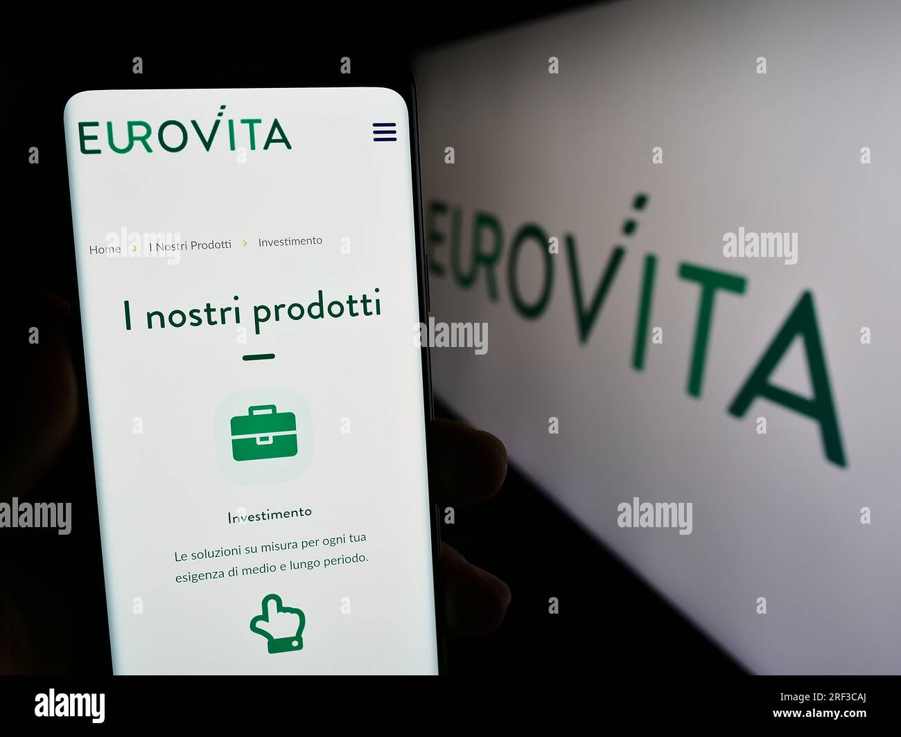 Eurovita logo hi-res stock photography and images - Alamy