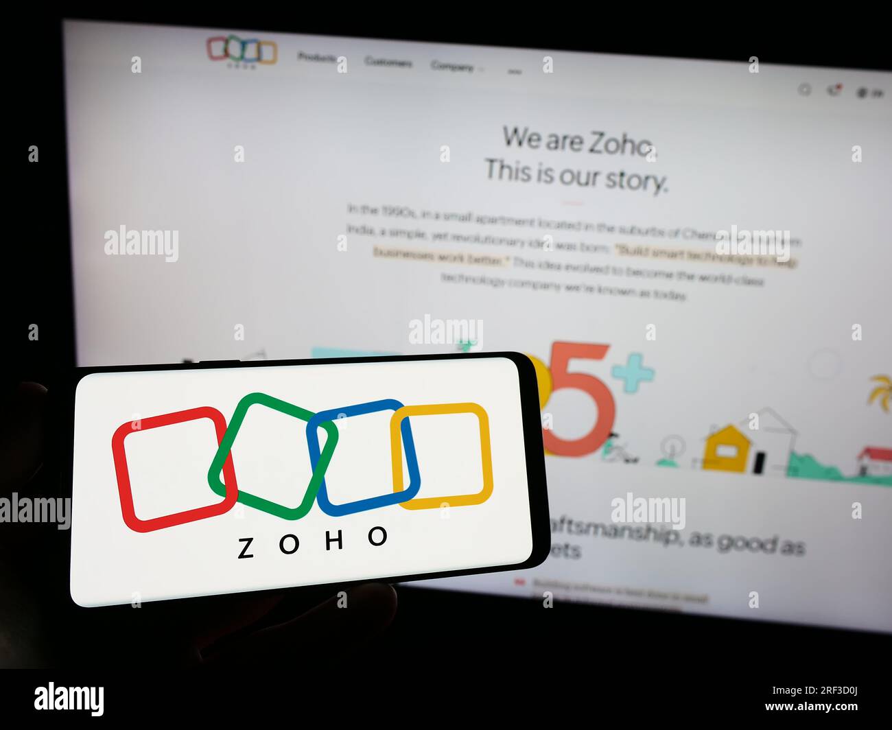 Zoho india hi-res stock photography and images - Alamy