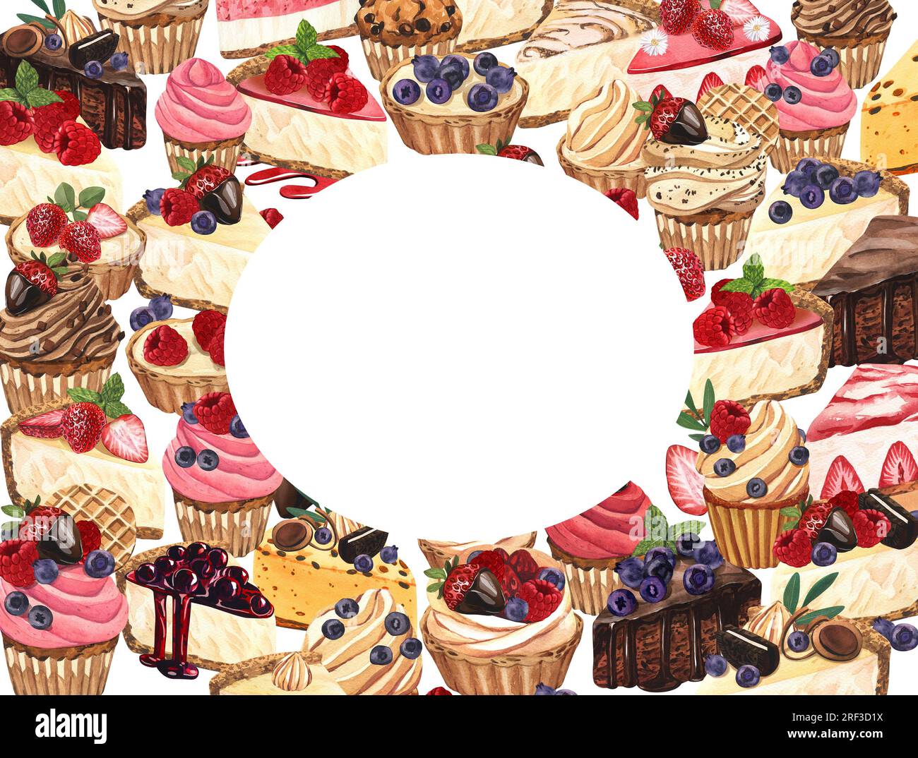Dessert Clipart Border