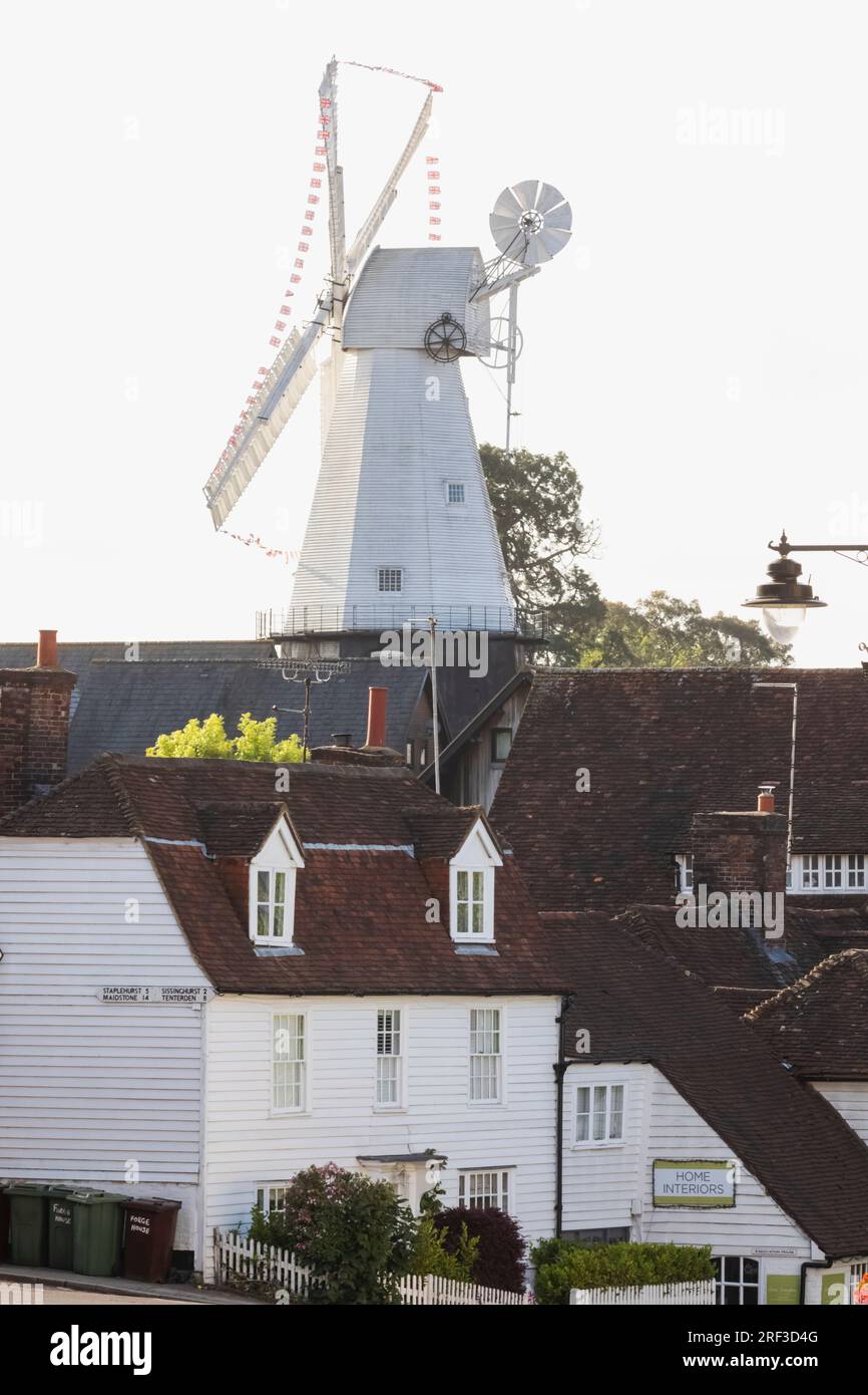 Town view with the union windmill hi-res stock photography and images ...